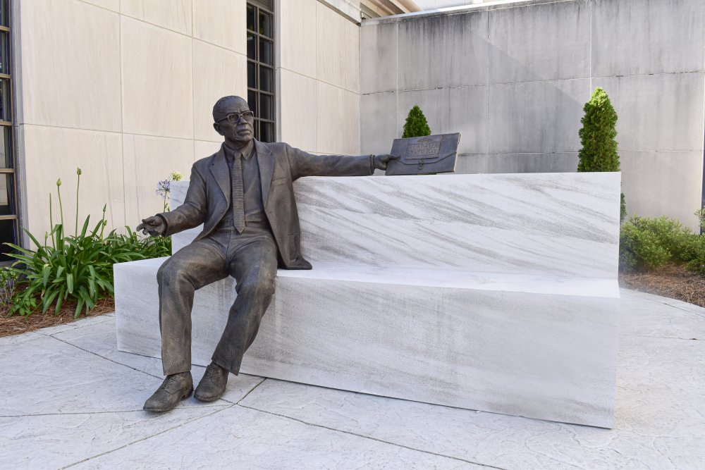 Honoring a Legal Giant: Fred D. Gray Statue Unveiled at Alabama State ...