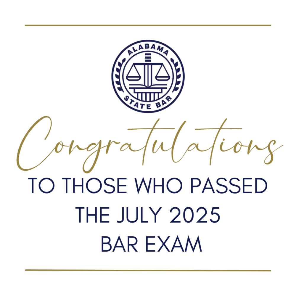 Alabama Bar Exam Results from July 2025 Released | Alabama State Bar